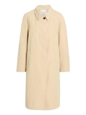 Veronica De Piante Laura Cotton Trench Coat - Beige