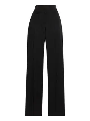 Veronica De Piante Riley Wool-twill Straight-leg Pants - Black