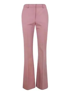 Sportmax Flared Trousers - Pink