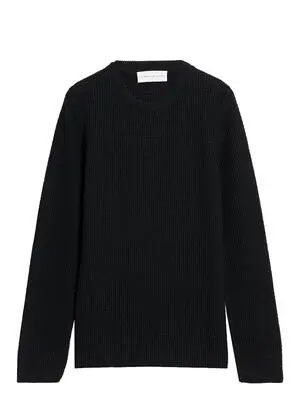 VERONICA DE PIANTE Chloe Waffle-Knit Wool Sweater