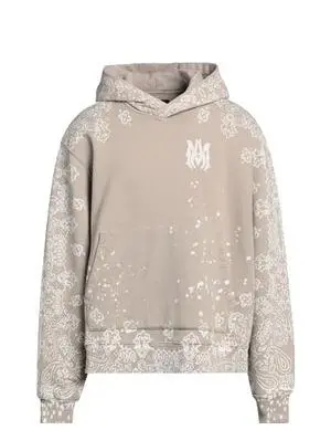 Amiri Cotton Fleece Sweatshirt - Beige
