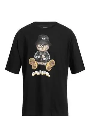 DOMREBEL T-shirt Size Cotton - Black