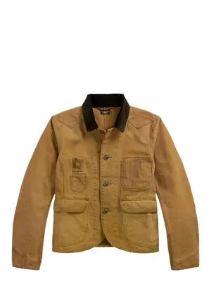 Ralph Lauren Caitlyn Canvas Jacket - 001 Medium Tan