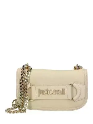 Just Cavalli Logo-plaque Crossbody Bag - Neutrals