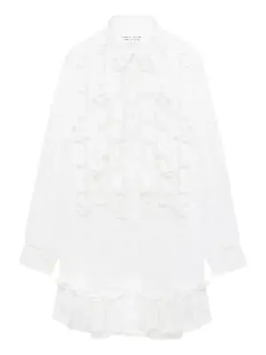 COMME DES GARÇONS Ruffled Hem Shirt