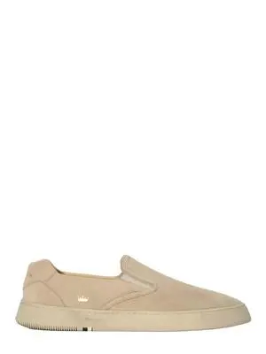 OSKLEN Suede Slip-on Sneakers - Neutrals