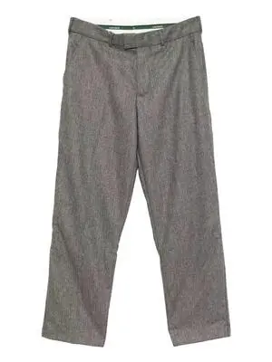 Lacoste Herringbone Trousers - Grey
