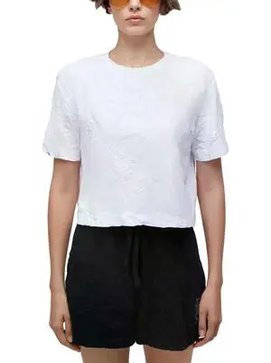 OSKLEN Wrinkle-effect T-shirt - White