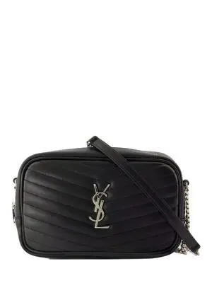 SAINT LAURENT Mini Lou Chevron Shoulder Bag