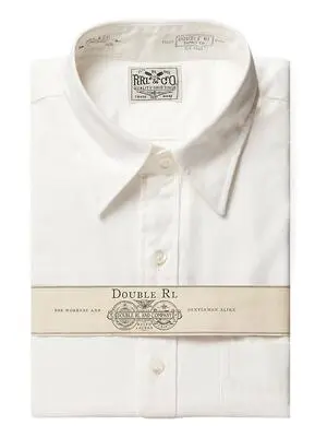 Ralph Lauren Slim Fit Pinpoint Oxford Shirt - White