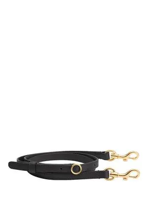 Cuyana Thin Adjustable Leather Strap - Black