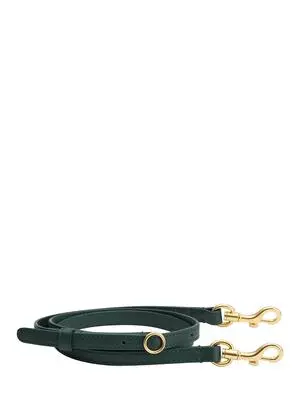 Cuyana Thin Adjustable Leather Strap - Forest