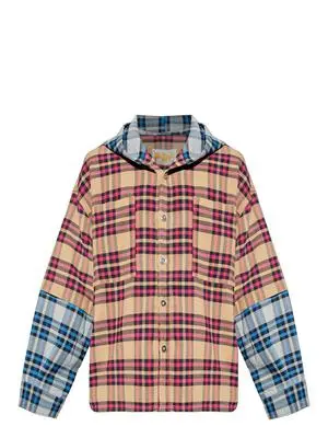 PDF Hooded Shirt - Red