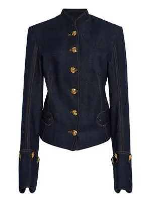 Zimmermann Rebellion Denim Jacket - Blue