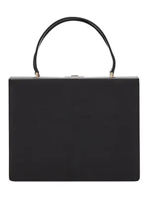 TOM FORD Top-handle Bag In Supple Grain Leather - Black