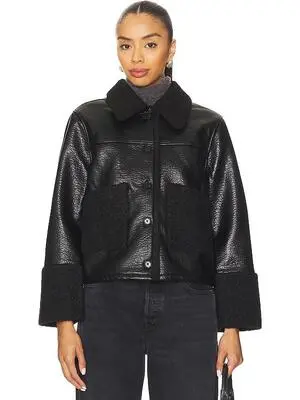 Rails Dria Jacket - Black Shearling