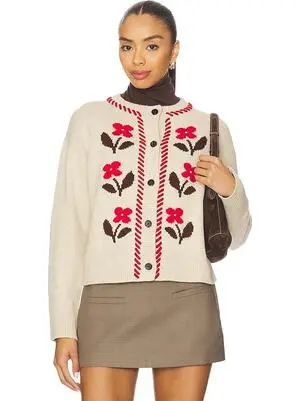Rails Mavie Sweater - Carmine Floral