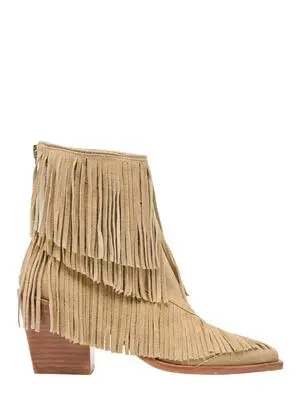 DOLCEVITA Torey Ankle Booties - Dk Taupe Suede