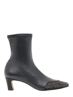 DOLCEVITA Anika Studded Ankle Boots - Black Stella