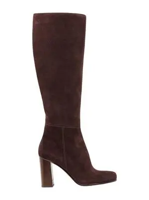 DOLCEVITA Hudsin Wide Calf Boots - Mahogany Suede