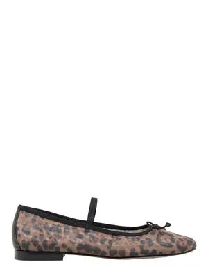 DOLCEVITA Cadel Mesh Ballet Flats - Dk Leopard Mesh