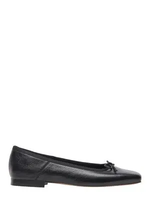Dolce Vita Anisa Ballet Flats - Black Leather