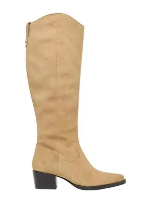 DOLCEVITA Virona H2o Wide Calf Boots - Dk Taupe Suede