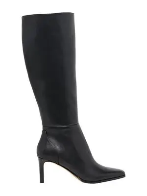DOLCEVITA Emmi Wide Calf Knee High Boots - Black Leather