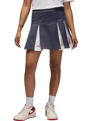 JORDAN X Howard University Pleated Skirt - Grey