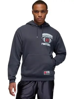 JORDAN Mvp X Howard University Fleece Pullover Hoodie - Grey