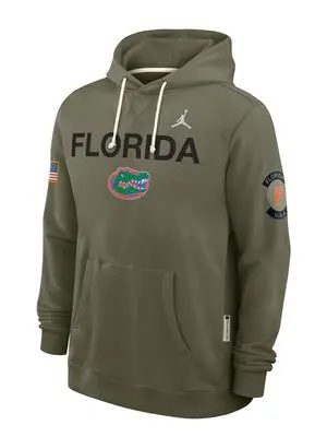 JORDAN Florida 2025 Military Appreciation Dri-fit College Pullover Hoodie - Green