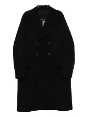 Rick Owens Officer Coat - Black