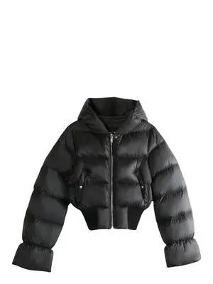 Rick Owens Hooded Jacket - Black