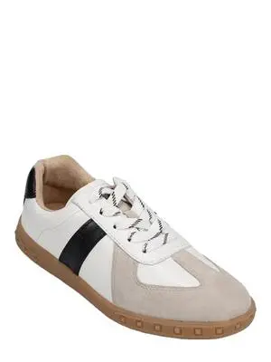 Vaneli Penny Mixed Media Low-top Sneaker - Perla