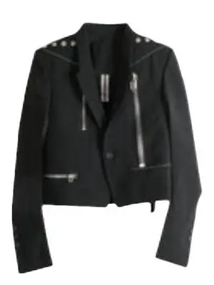 Rick Owens Giacca Alice Jacket - Black/pearl