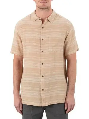 HURLEY Oceanside Short Sleeve Button-up Shirt