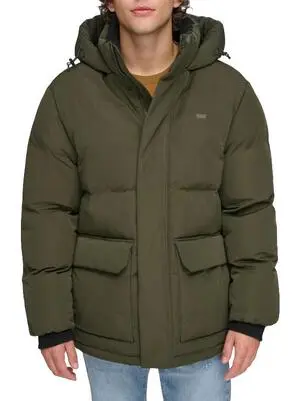 LEVI'S Arctic Cloth Heavyweight Parka - Olive