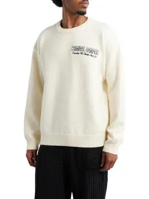 CRIMINAL DAMAGE Embroidered Sweater