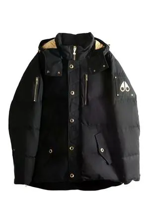 Moose Knuckles 3Q Zipped Jacket Black