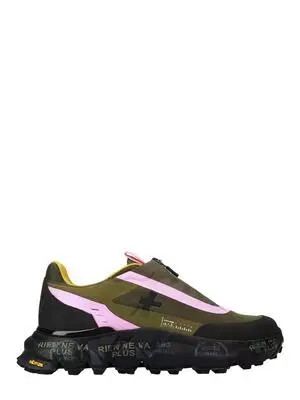 Premiata Sciliard Zip-fastening Sneakers - Green