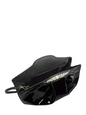 GIUSEPPE ZANOTTI Goatskin Clutch - Black