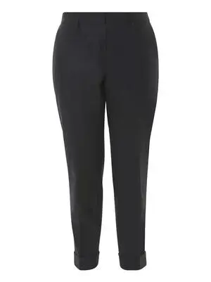 Boglioli Tailored Cropped Trousers - Black