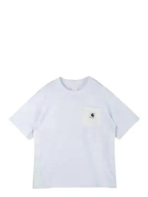 Sacai X Carhartt Wip Pocket T-shirt - White