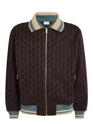 DROLE DE MONSIEUR Monogram Track Jacket