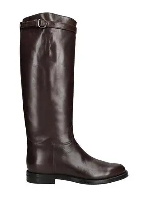 Church's Leather Knee-High Boots Green