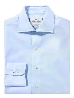 Brooks Brothers X Thomas Mason Spread-collar Shirt - Blue