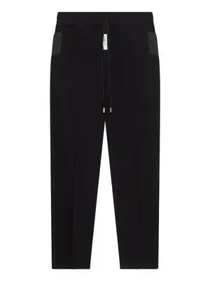Gcds Panelled Drawstring Pants - Black