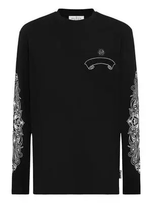 Philipp Plein Chrome Crest T-shirt - Black