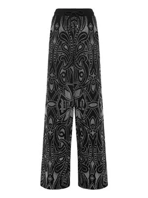 Philipp Plein Gothic Plein Trousers - Black