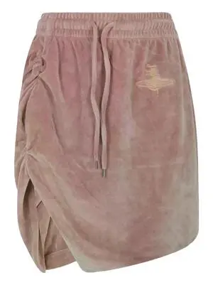 VIVIENNE WESTWOOD Drawstring Mini Skirt - Pink